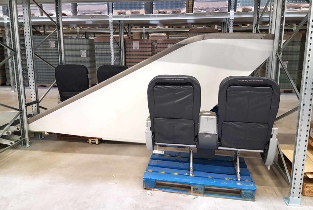 Wing Tip / Winglet Boeing 747 Flügelteil - ca. 4x2 Meter - wingdesign.com