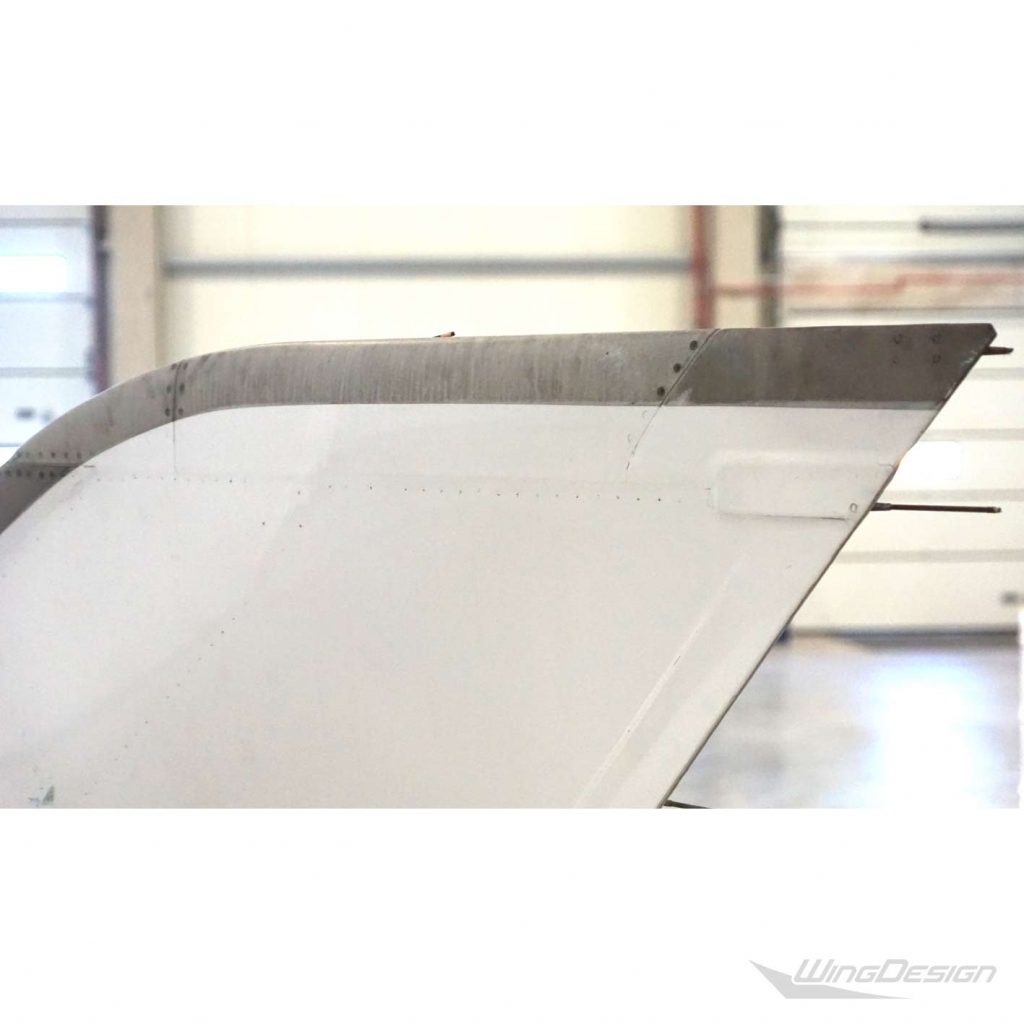 Wing Tip / Winglet Boeing 747 Flügelteil - ca. 4x2 Meter - wingdesign.com