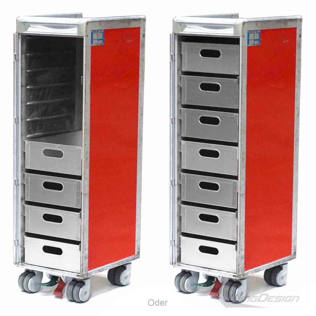 Flugzeugtrolley neu oder gebraucht kaufen - Der Airlinetrolley Shop!
