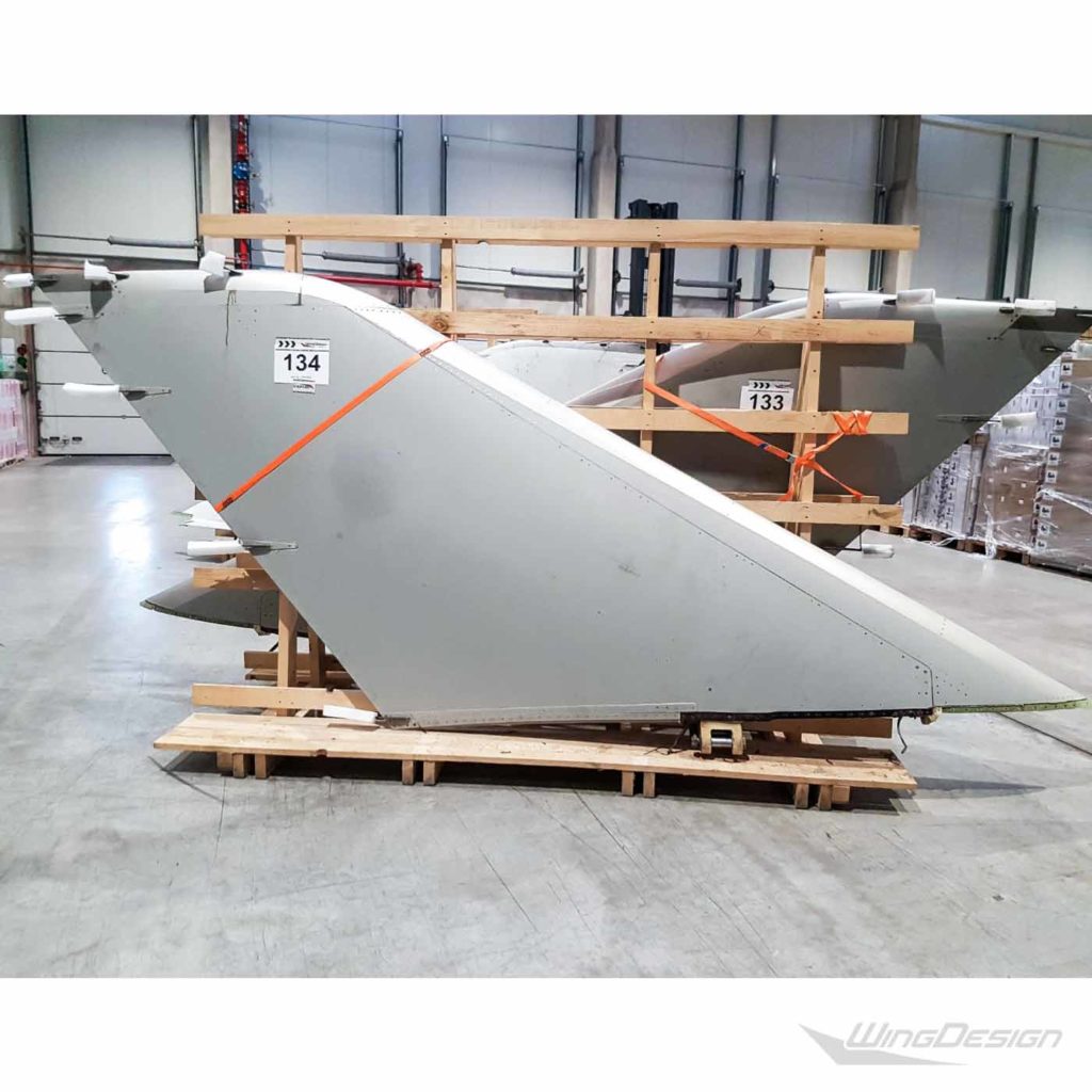Wing Tip / Winglet Boeing 747 Flügelteil - ca. 4x2 Meter - wingdesign.com