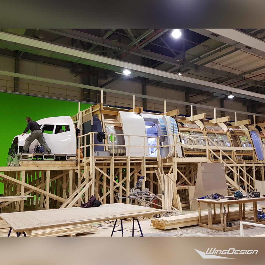 Flugzeug Mockup Module - Flugzeugmodell 1:1 - wingdesign.com