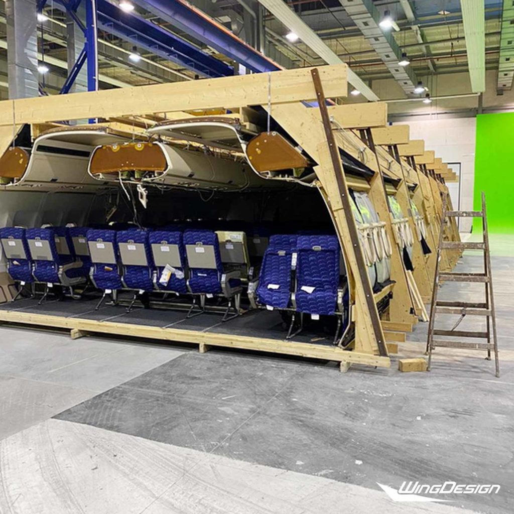 Flugzeug Mockup Module - Flugzeugmodell 1:1 - wingdesign.com