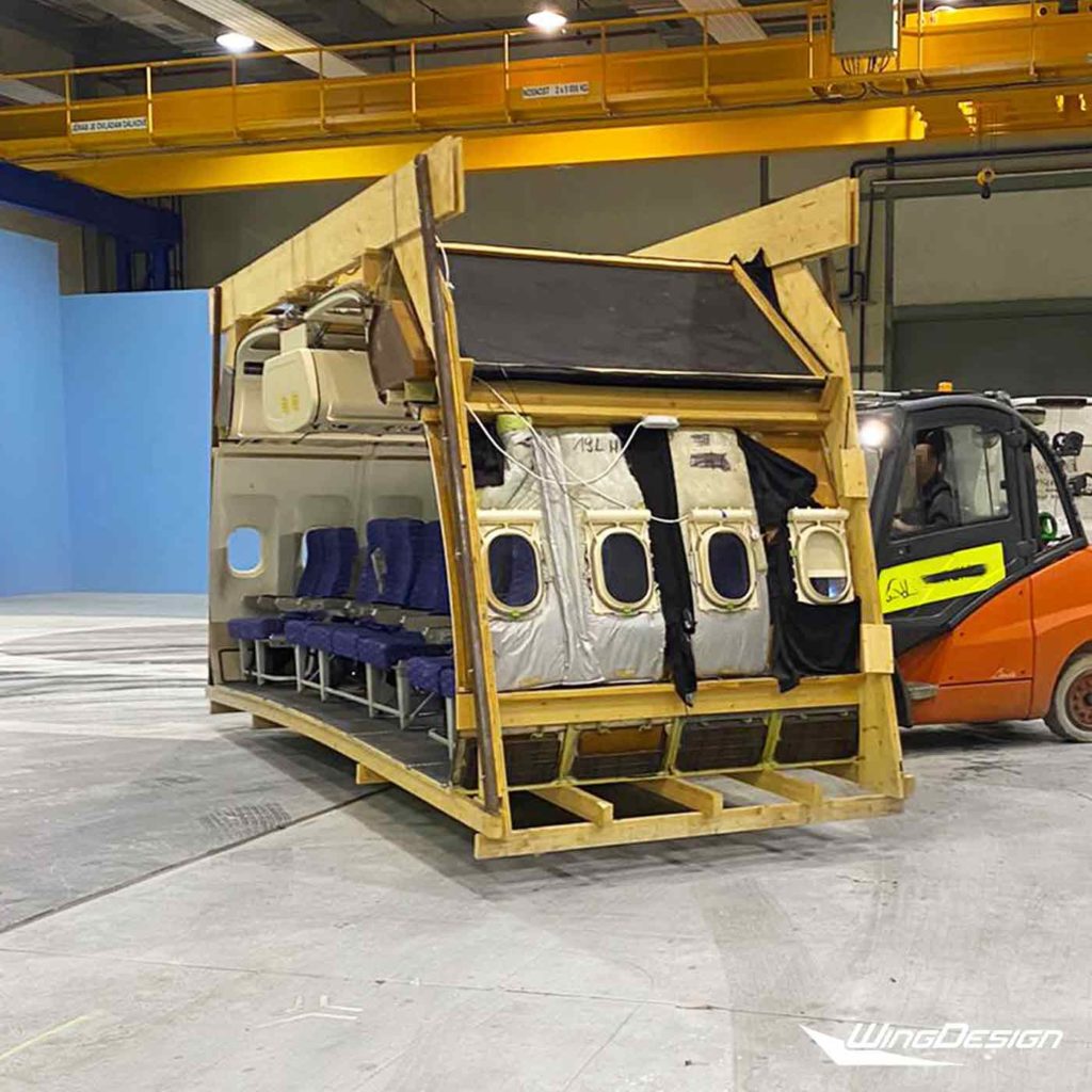 Flugzeug Mockup Module - Flugzeugmodell 1:1 - wingdesign.com